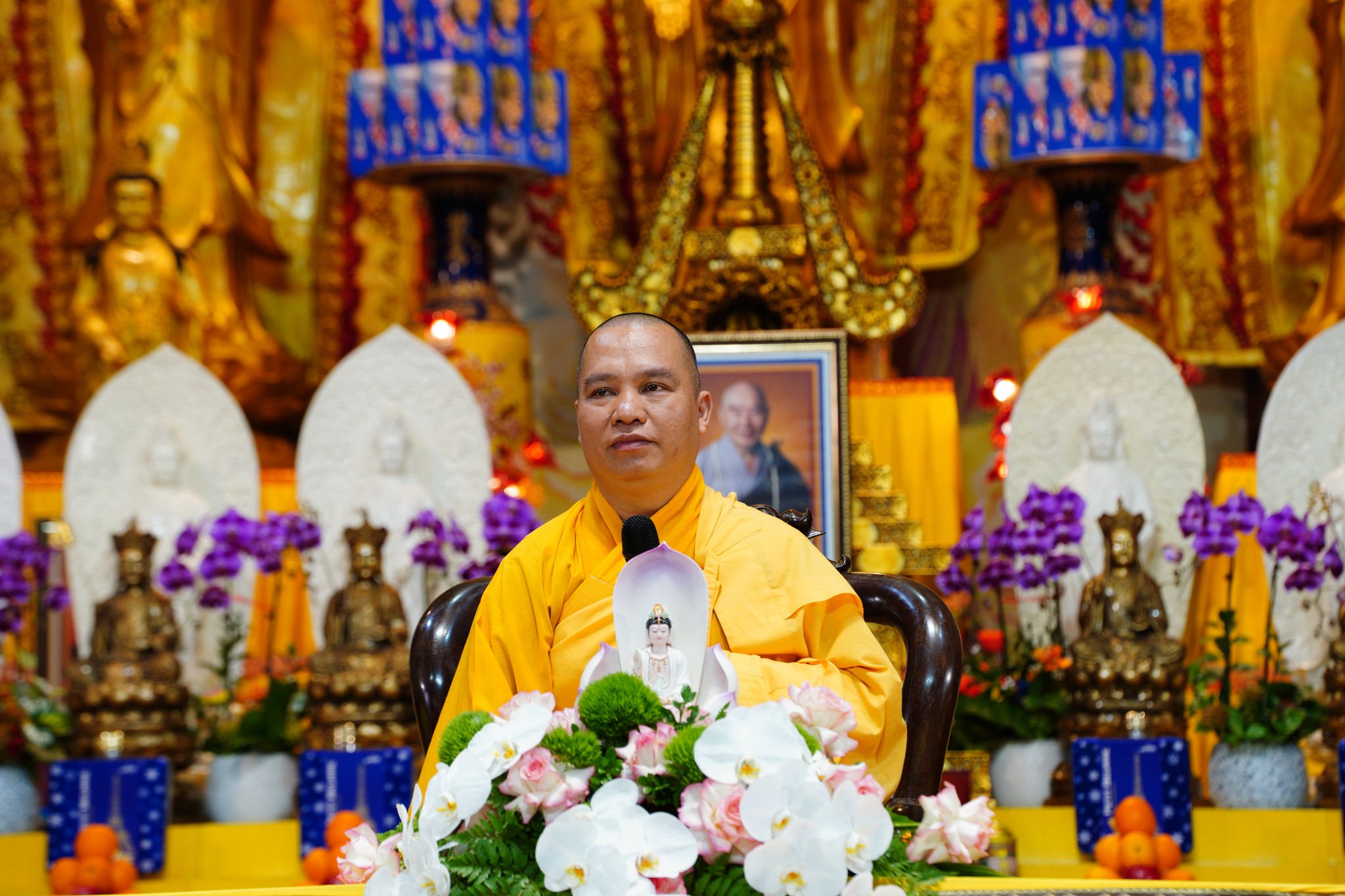 Chùa Khai Nguyên: Hoàn mãn pháp hội Địa Tạng tháng 3 - Phật Sự Tản Viên